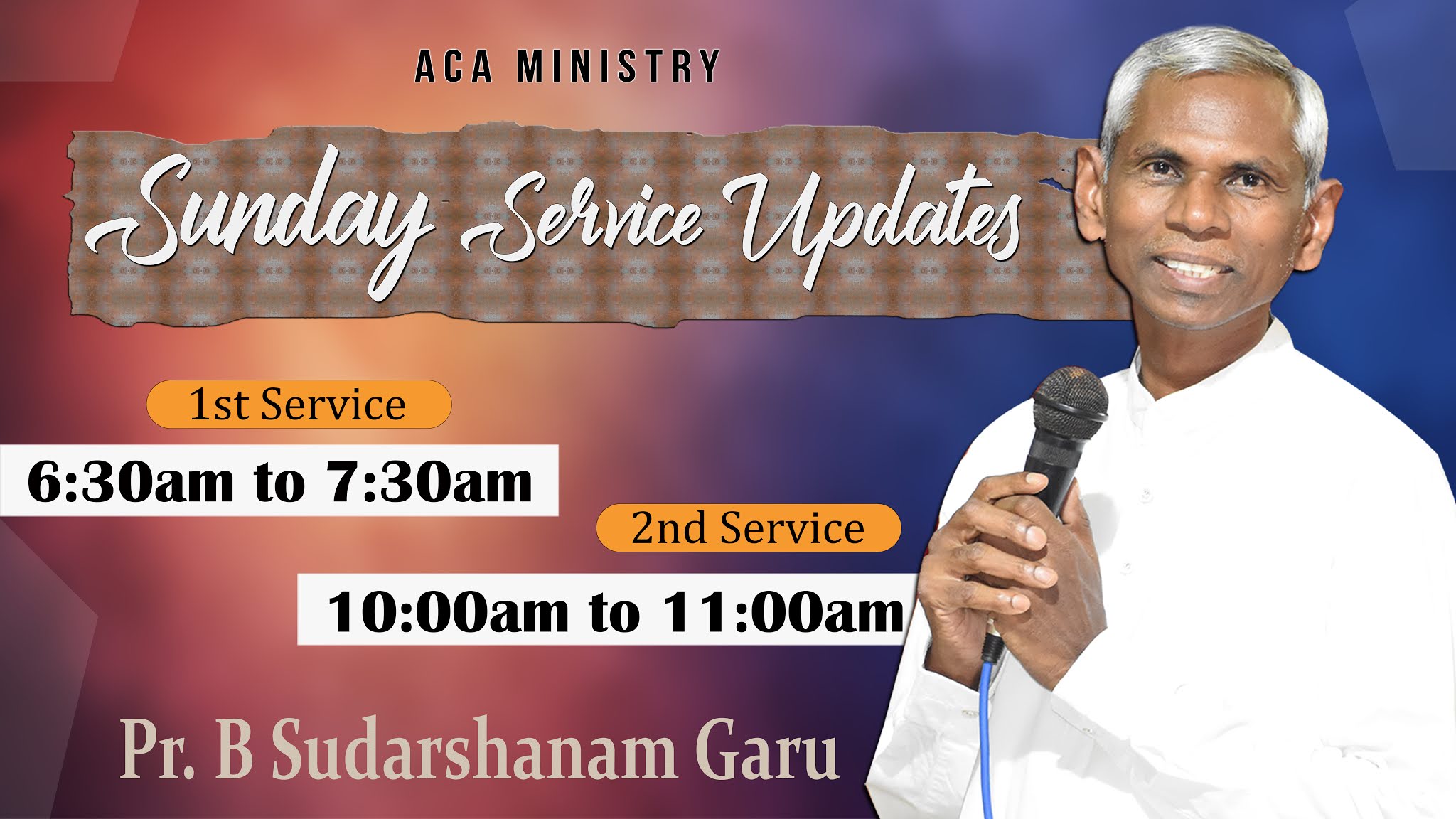 Sunday Thumbnails || ACA MINISTRY || ACA CREATIONS