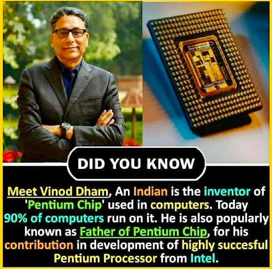 Vinod Dham – The Indian Scientist Who Is The Father Of Pentium ...