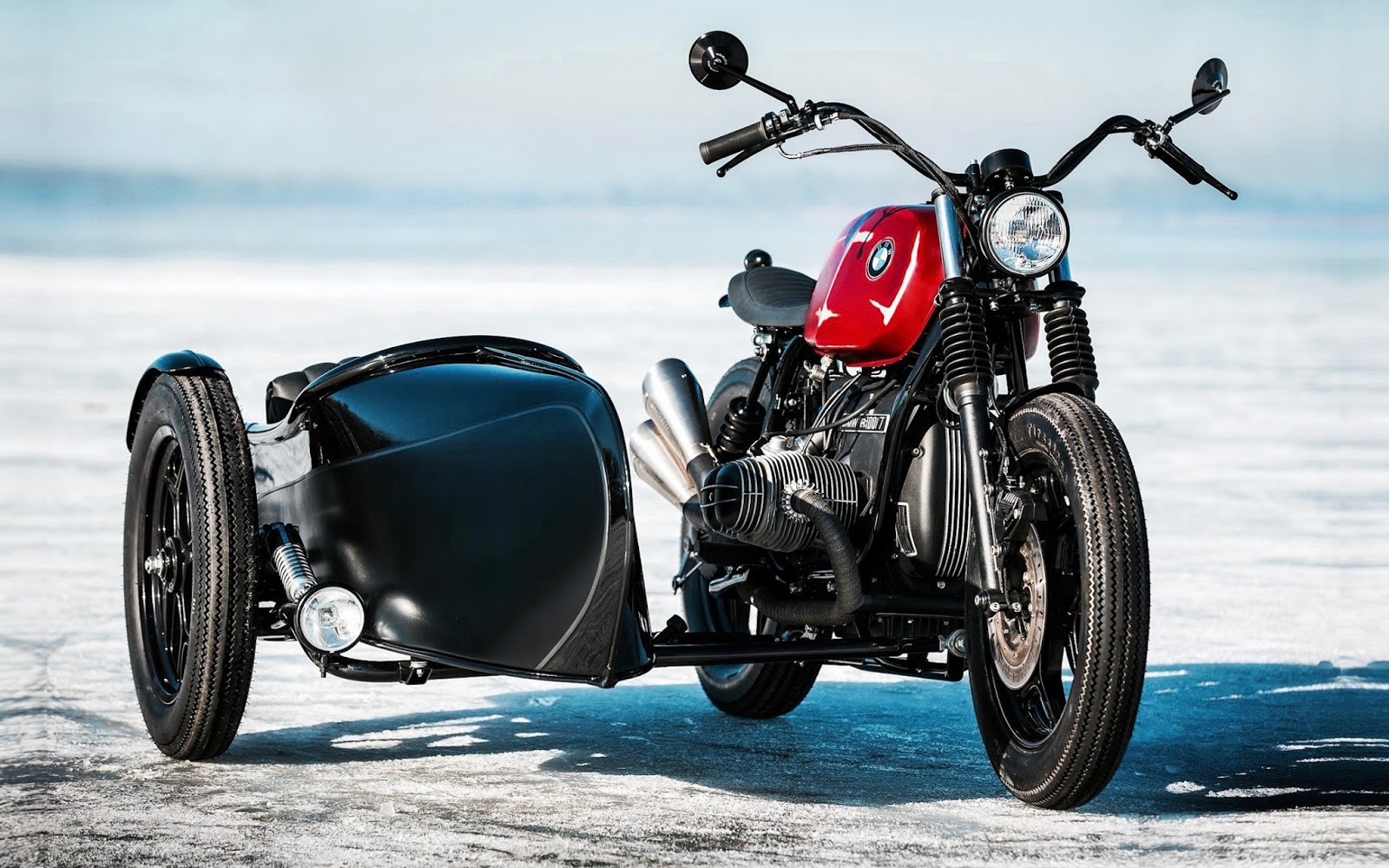 Red Hot Chili Sidecar - Inazuma café racer