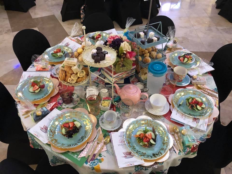 My First Ladies High Tea [The Color Wheel Gallery]