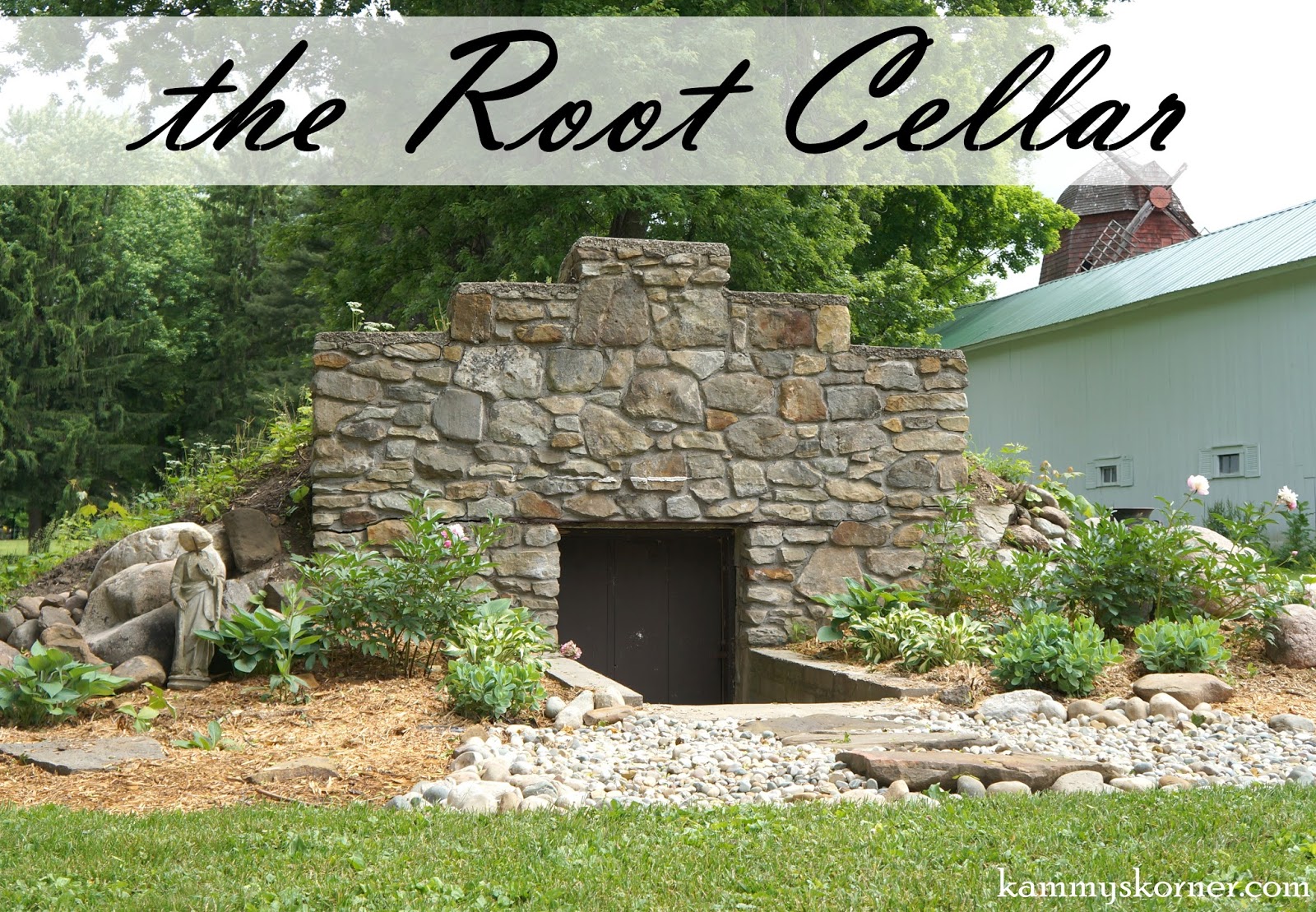 Kammy's Korner: Root Cellar Landscaping: A Dramatic Before & After!