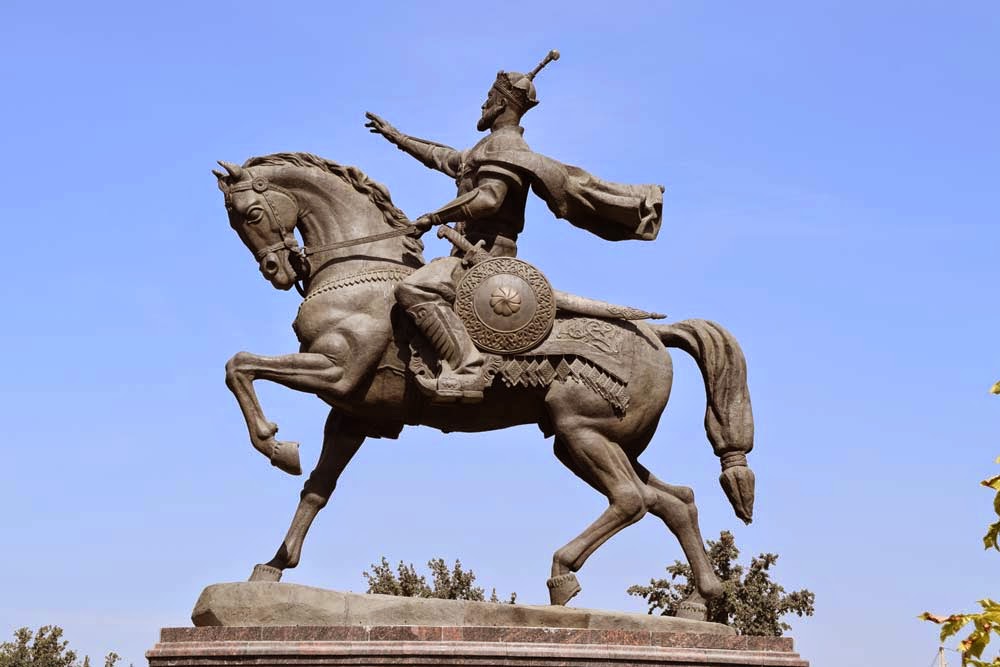 Silkworms 蚕: Images from Uzbekistan (8) Amir Temur