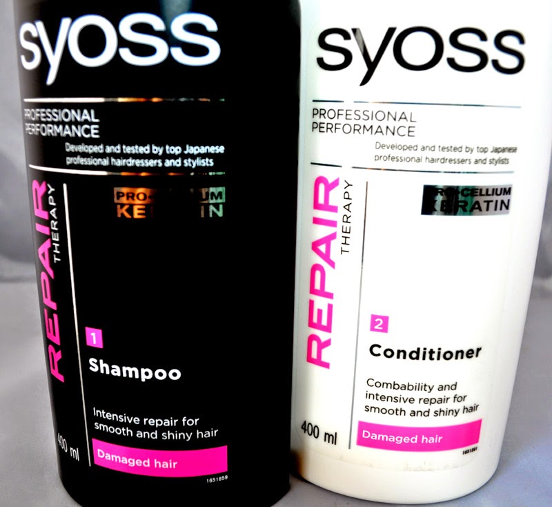 Hair Product Review: Syoss Repair Therapy Shampoo and Conditioner ...