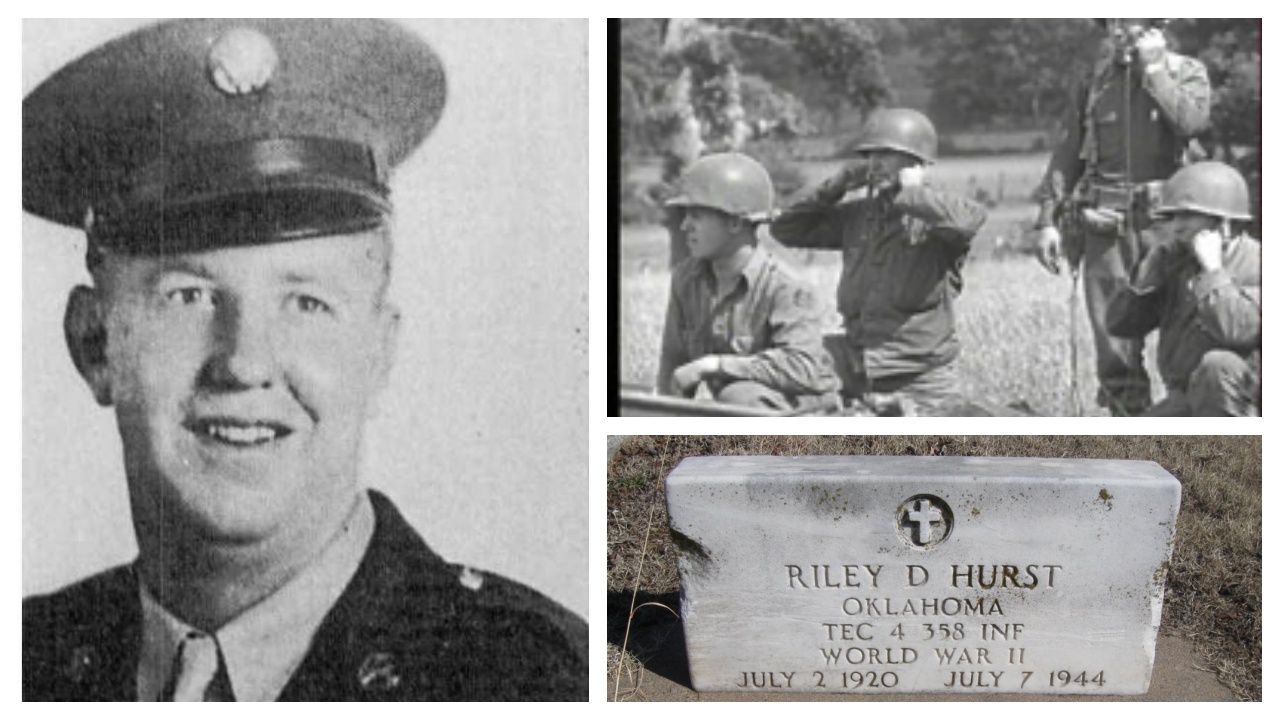 WW2 Fallen 100: WW2 Normandy Fallen - Riley Hurst, 90th Infantry Division