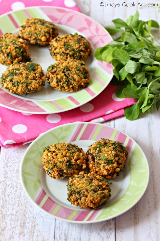 Methi Masala Vada ~ Lincy's Cook Art