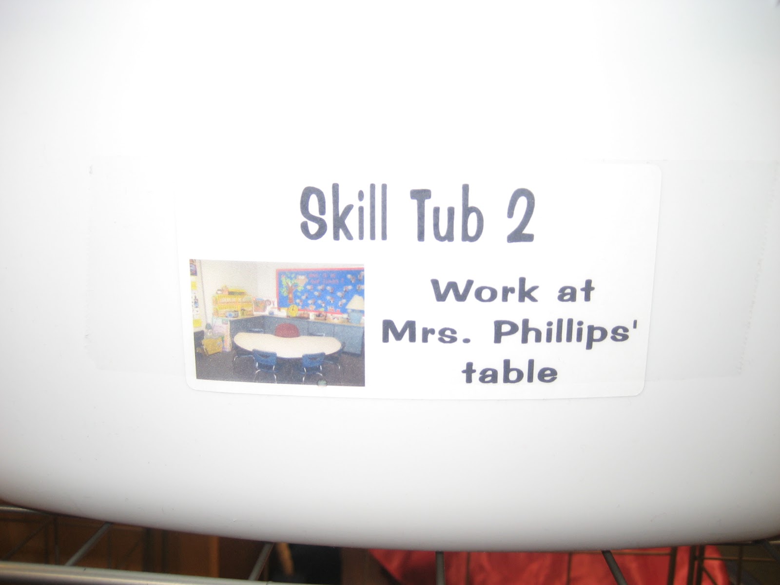 Kindergarten Lifestyle: Early Finishers Skill Tubs