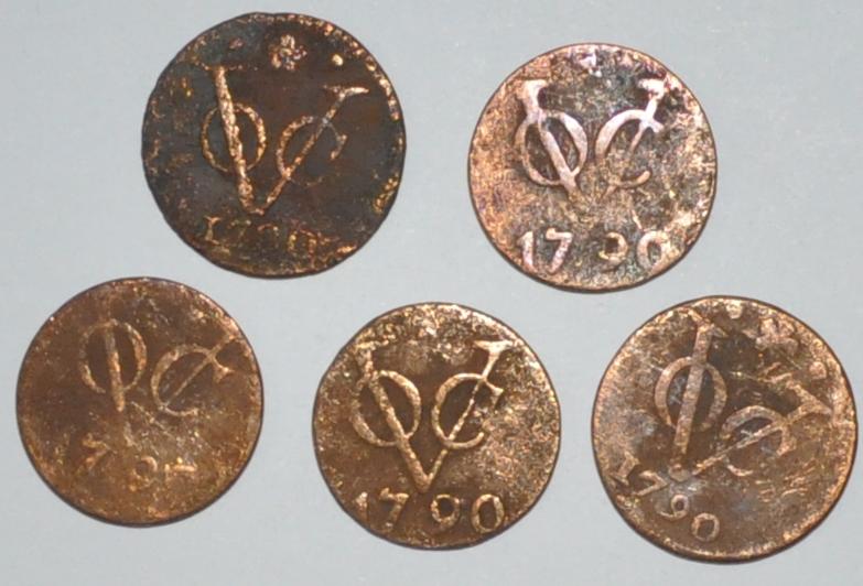 My E-bay Blogspot: HISTORICAL ! 4 COLONIAL VOC COIN YEAR 1790 AND 1 ...