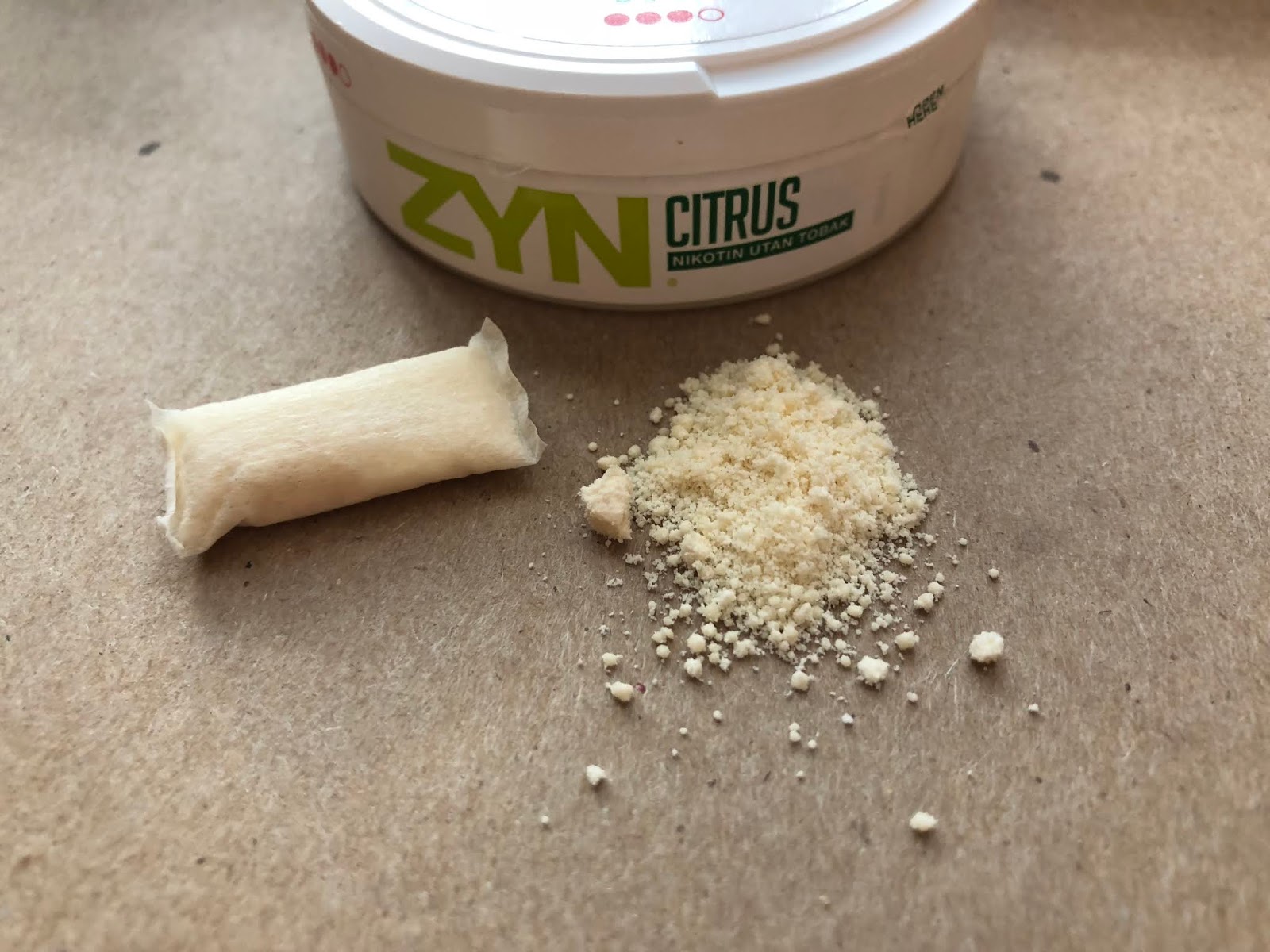 Zyn Slim Citrus (All White) Strong - Review. 18 June 2018.