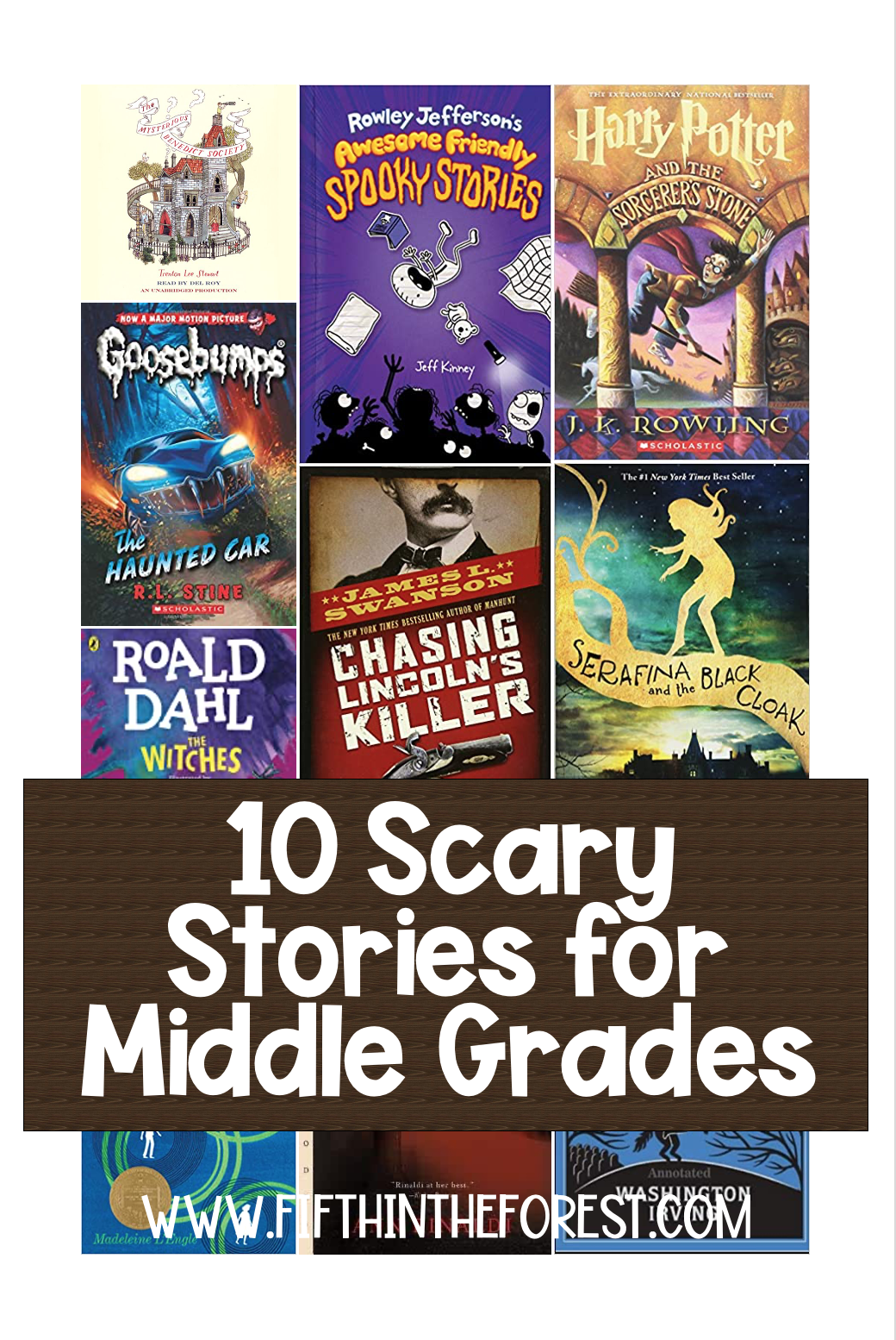 10 Spooky Novels for Upper Elementary | Fifth in the Forest