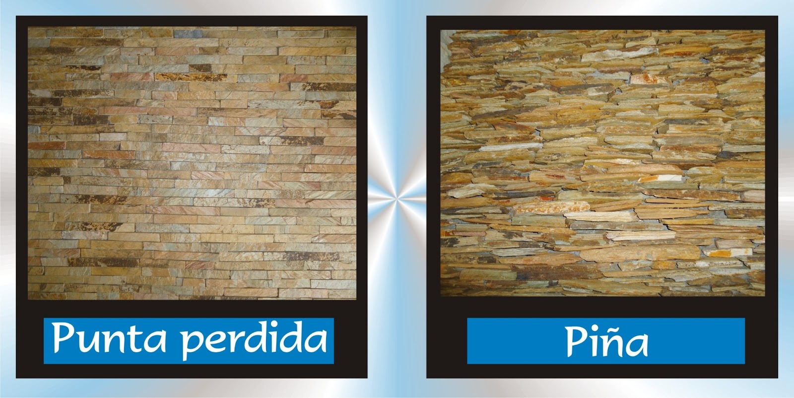 Piedras y Enchapes: TIPOS DE ENCHAPES