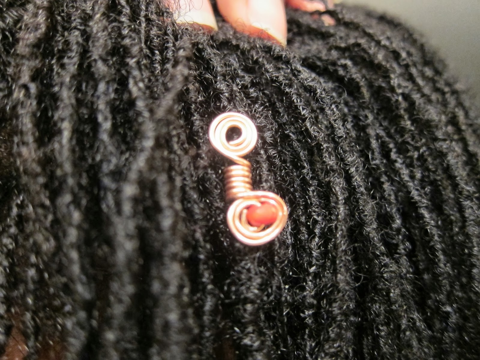 Kreyola's Journeys: How fun!!! Loc Jewelries Made by Me