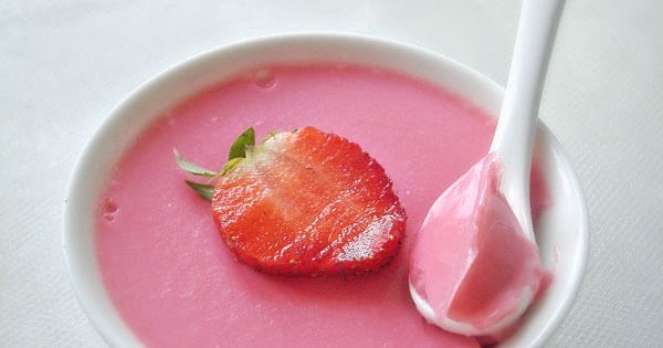 Kumpulan Resep Makanan: Strawberry Silky Pudding