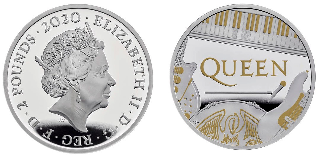 coins and more: 1218) Rock Band "Queen", United Kingdom: A new ...