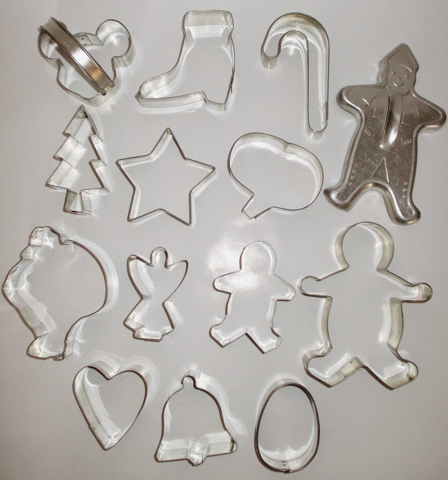 Cindy's Antiques & Collectibles: 14 Vintage Cookie Cutters Christmas ...