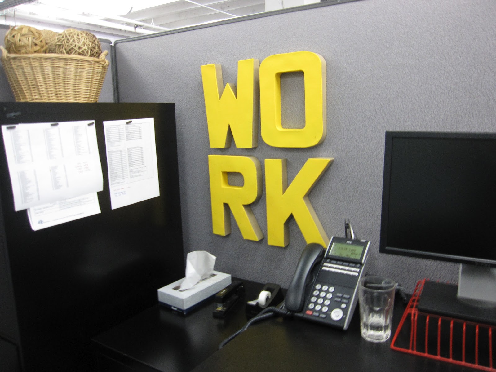 Made By Meg: Cubicle Chic