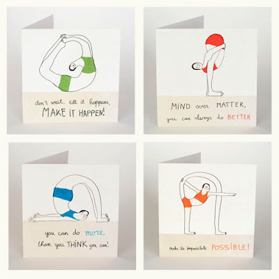 red cheeks factory: FREE yoga card set