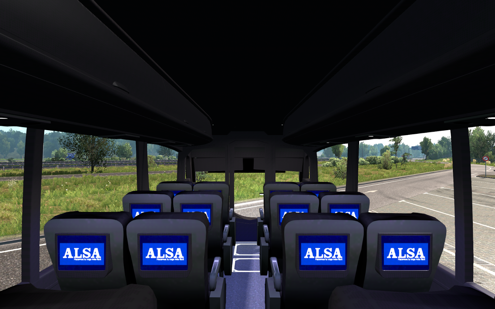 MOD BUS ALSA PREMIUM NUEVAS TEXTURAS INTERIOR RENOVADA Y REDISEÑADA LA ...