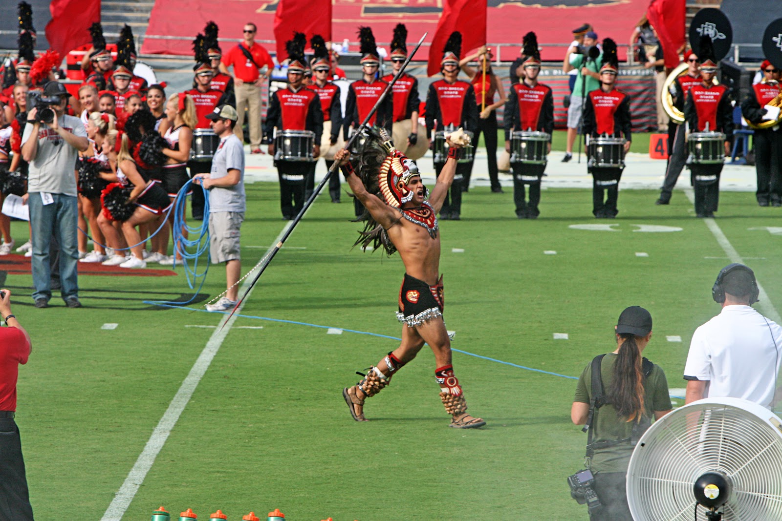 San Diego Daily Photo: Mighty Aztec Warrior