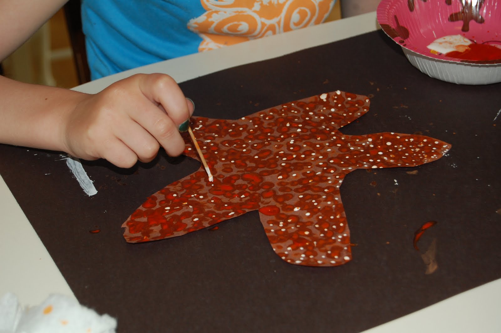 Our Creative Day: Sea Star Art Project