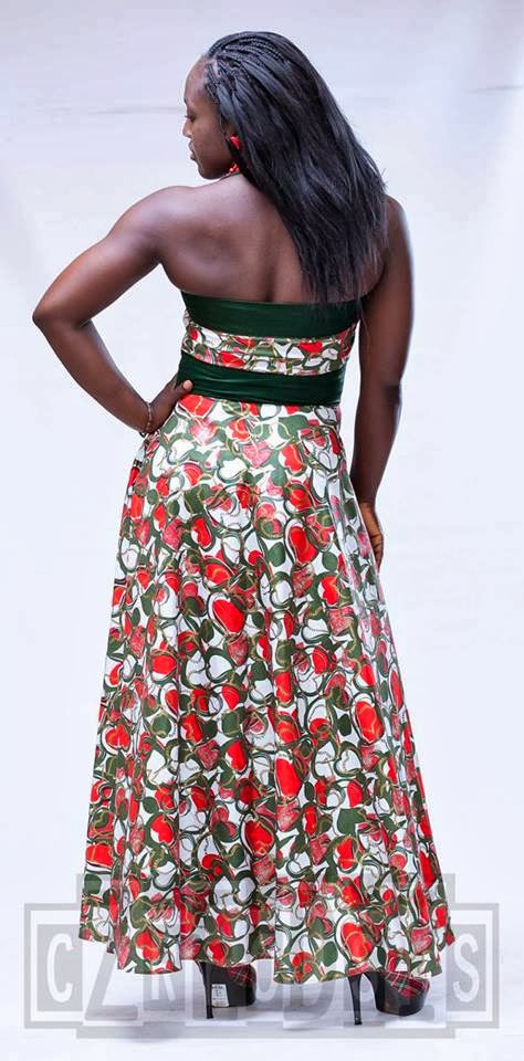 Subira Wahure Official African Couture Blog: KITENGE;MAXI DRESS