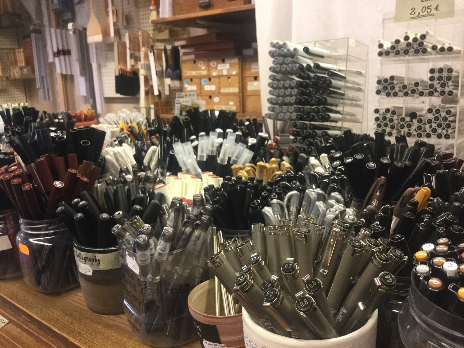 paris breakfasts: Sennelier, Paris