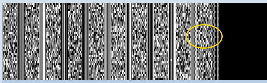 188-110A, D1 D2 patterns and interleaved blocks boundaries (hardware ...