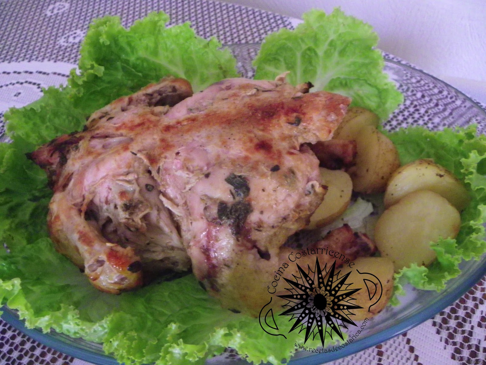 Cocina Costarricense: pollo violado
