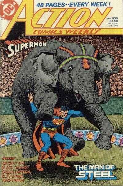 Second Printing!!: 365 Comics...261: Action Comics Weekly #629 (1988)
