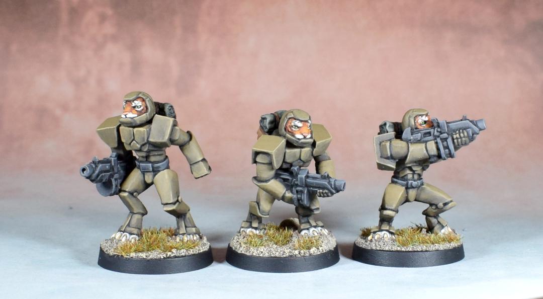 Tabletop Fix: Khurasan Miniatures - 28mm SciFi Felids Pre-Order