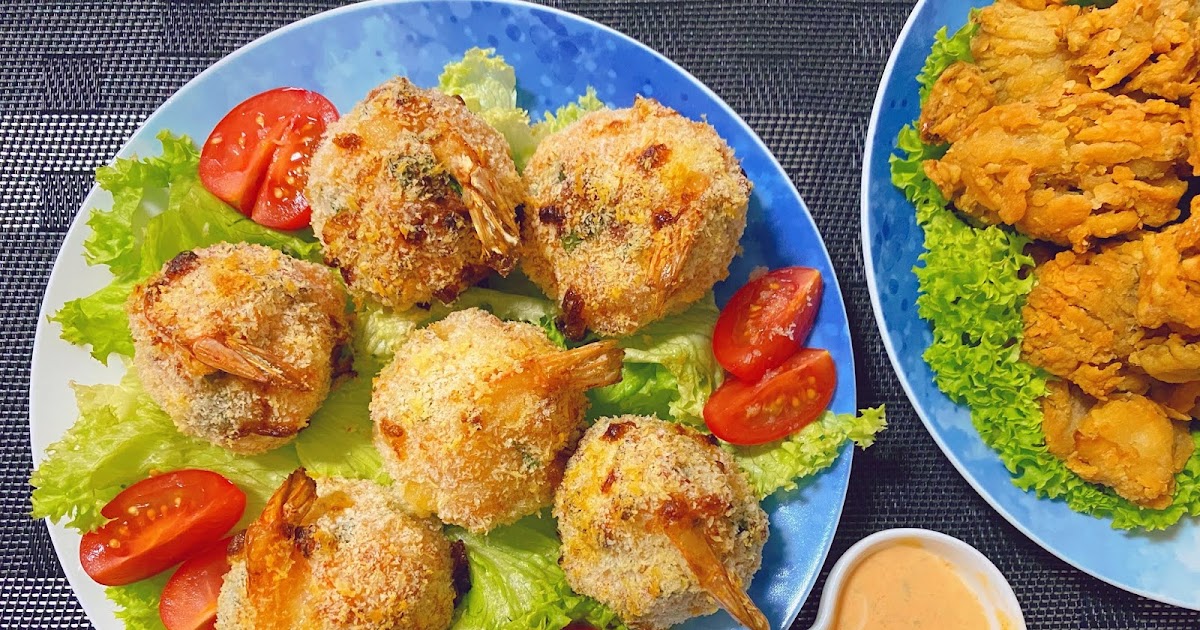 My Time in the Kitchen: Crispy Cheese Shrimp Parcels