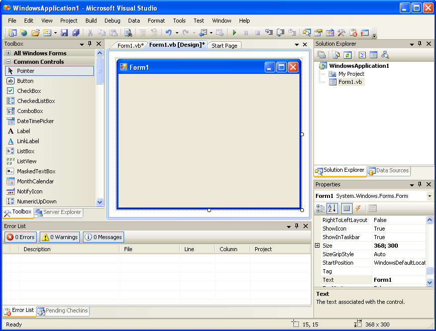 MENGENAL MICROSOFT VISUAL STUDIO 2010