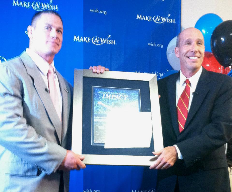 The John Cena Blog: Make-A-Wish Foundation Honored JohnCena and WWE!