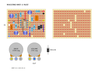 Guitar Effects - Vero - Point to Point - Tag Board Layouts: MAESTRO ...