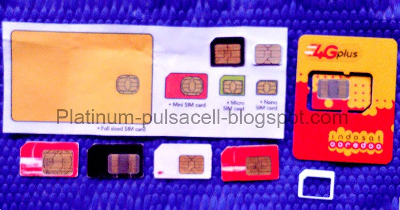 JENIS-JENIS DAN UKURAN KARTU SIM HP SELULAR GADGET | PLATINUM PULSA