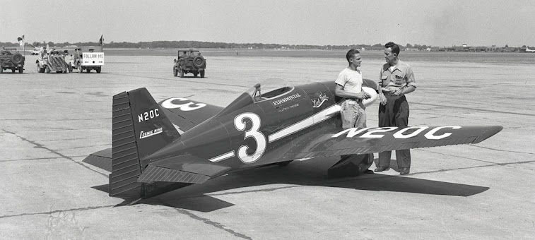 Just A Car Guy: on the trailer is a late 1940s midget racer airplane ...
