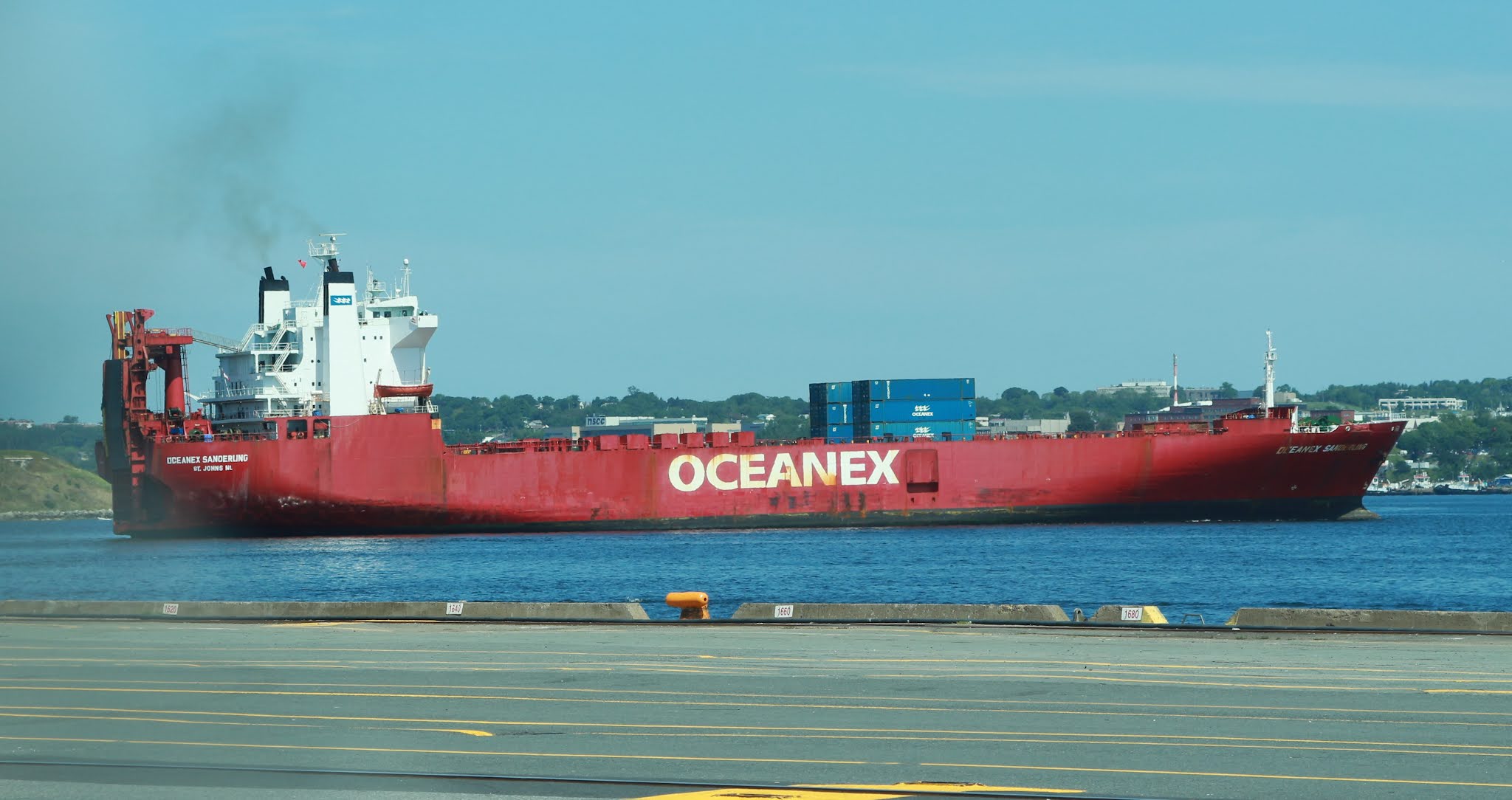 Shipfax: Oceanex Sanderling - extra trip