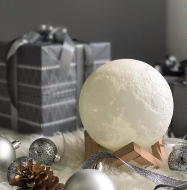 Đèn trang trí Vintage: Đèn mặt trăng size 20cm - 525k