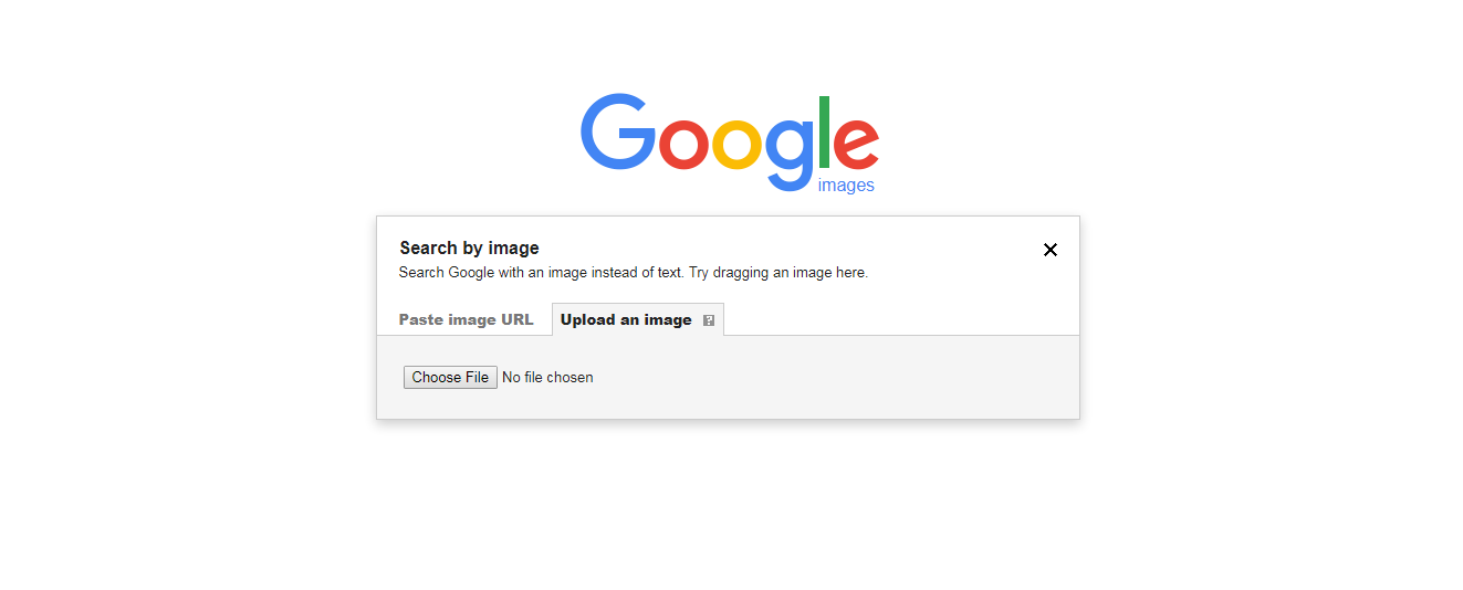 How to upload a image in Google