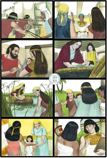 Moses' Life | Bible Fun For Kids
