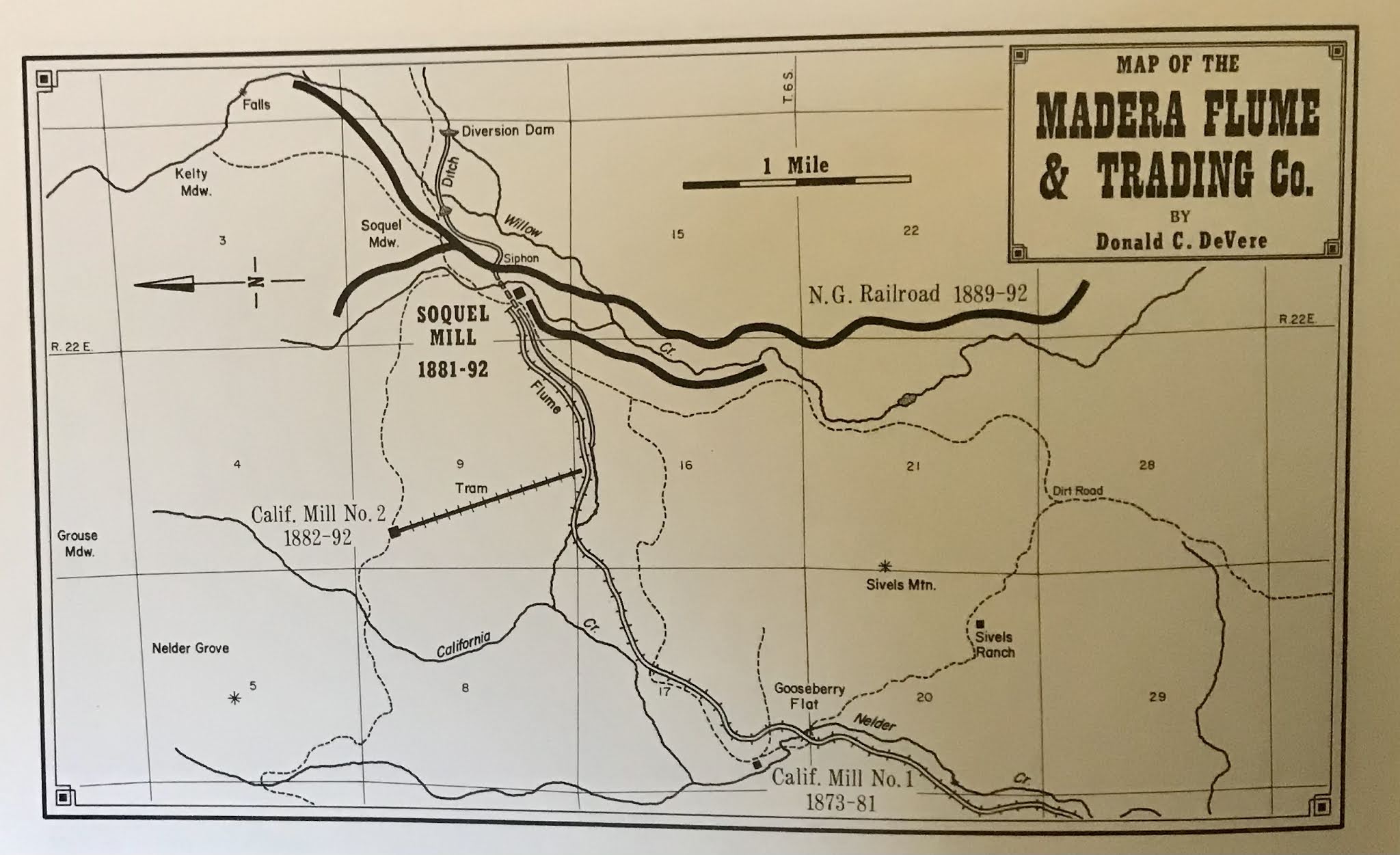 Modeling the Pickering/Madera/Sugarpine Lumber Co. Logging Railroads: 2021