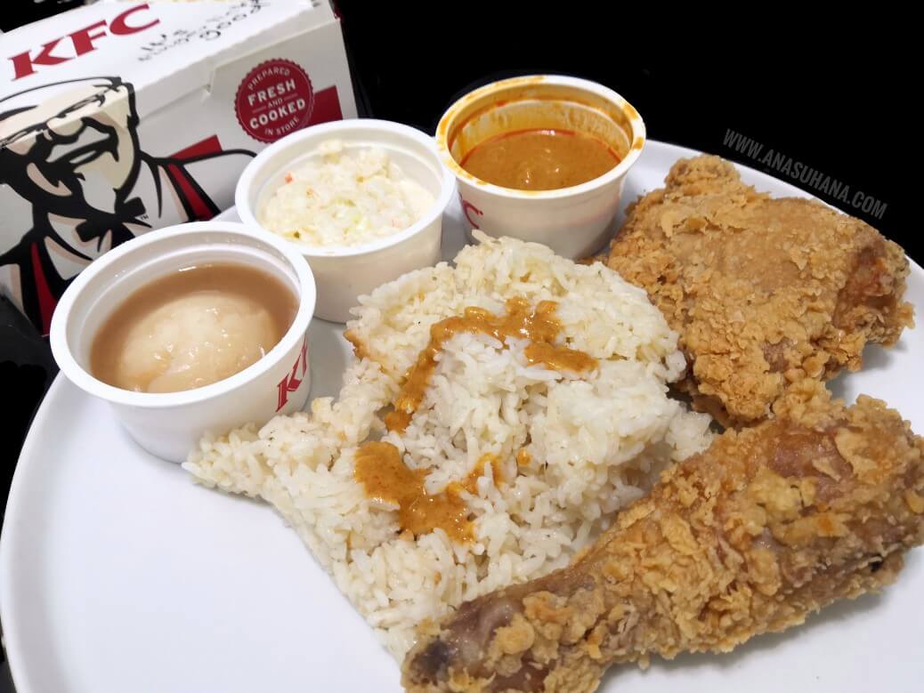 Berjaya Juga Cuba Nasi Kari Atuk KFC Yang Orang Kata Sedap tu. Sedap Ke ...