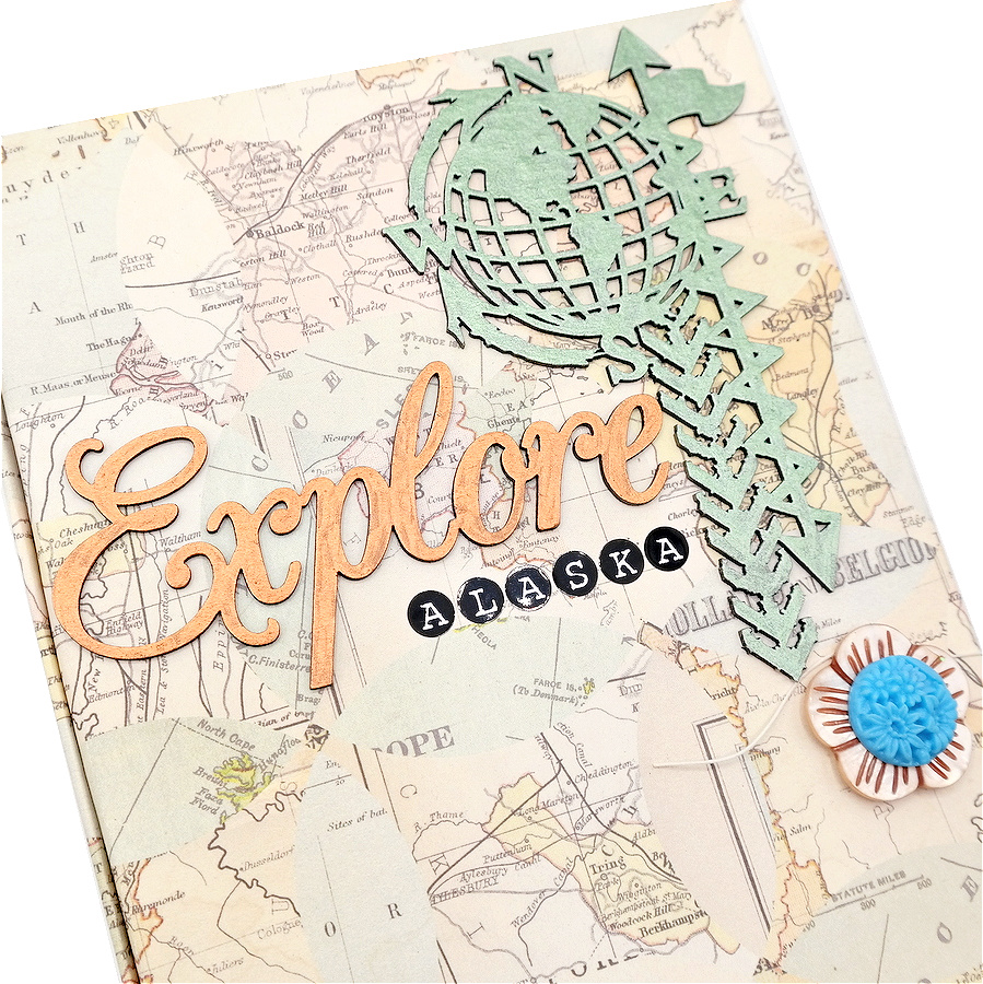 Explore Alaska Mini Album - Creative Embellishments