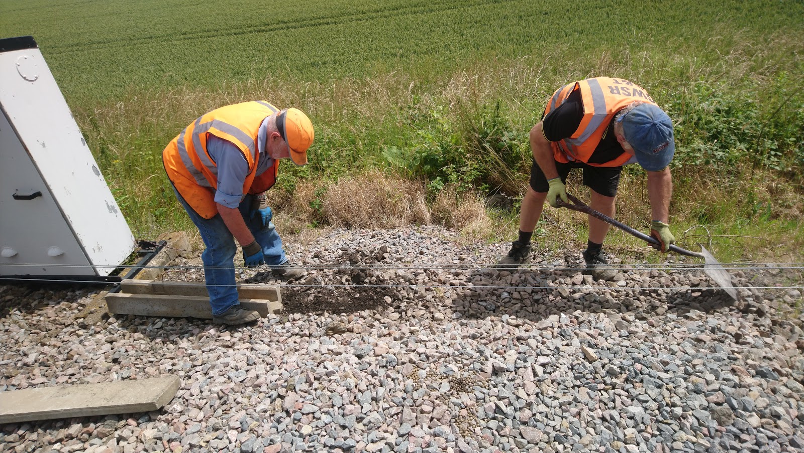 GWSR S&T: Laying the Troughs