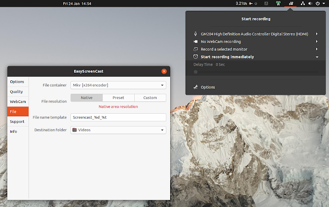5 Tools To Record Your Linux Desktop (Screencast) In 2021 - Linux Uprising Blog