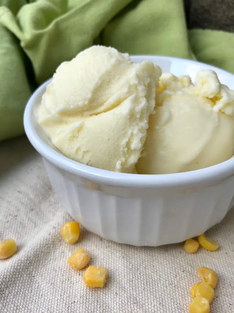 Savory Moments: Sweet corn ice cream