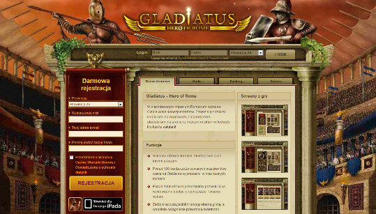 Internetowa baza gier via www