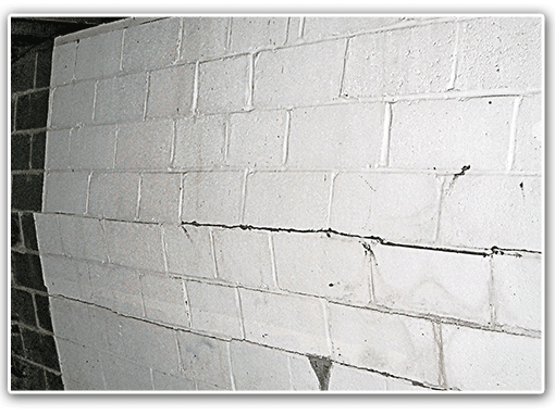 Most Serious Crack in Foundation - Horizontal Cracks