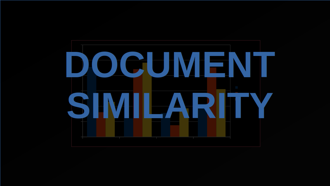 DOCUMENT SIMILARITY IN R
