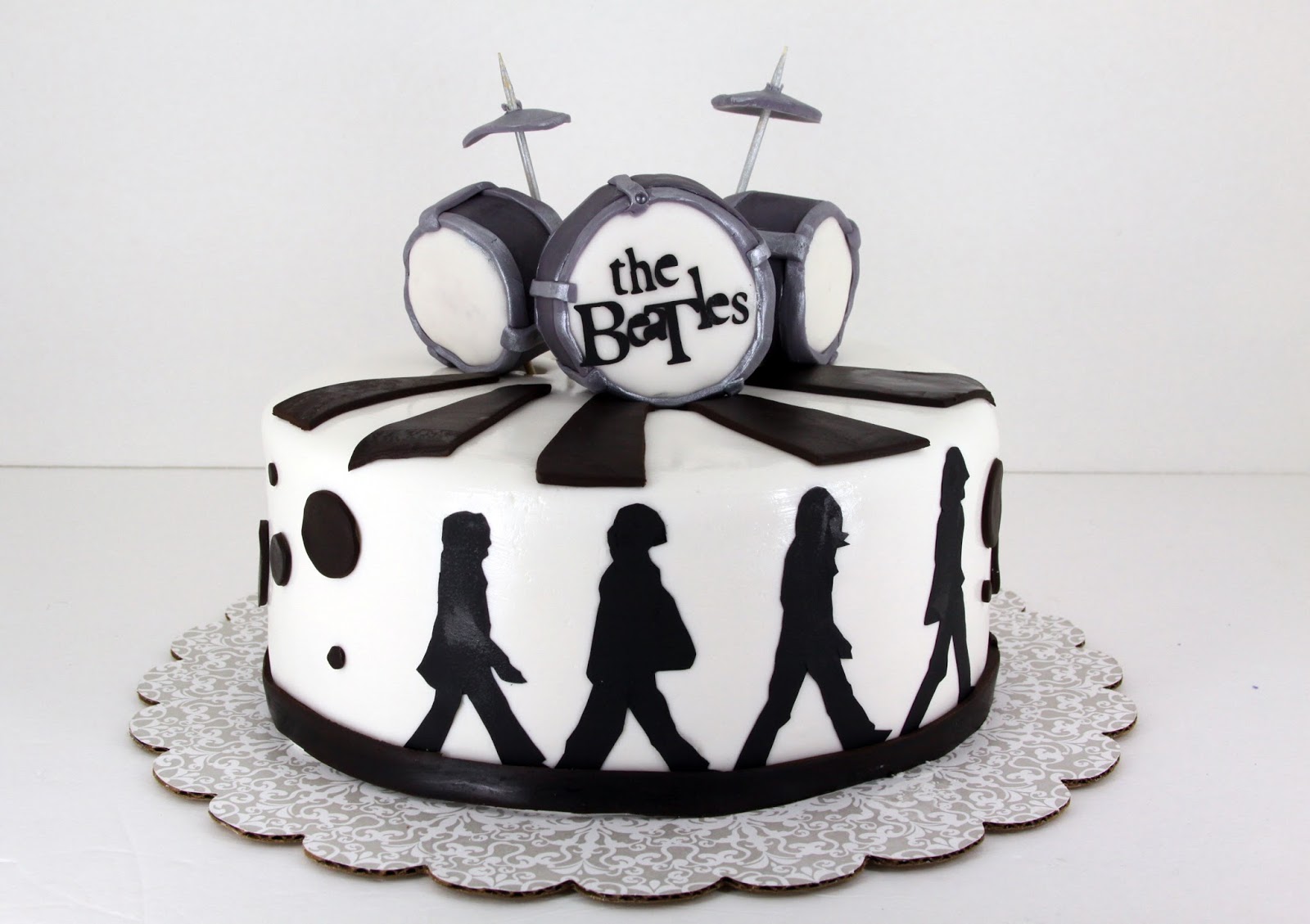 Tastefully Done: Beatles Cake