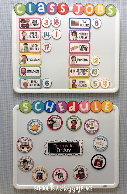 School Is a Happy Place: This Year's Classroom Tour